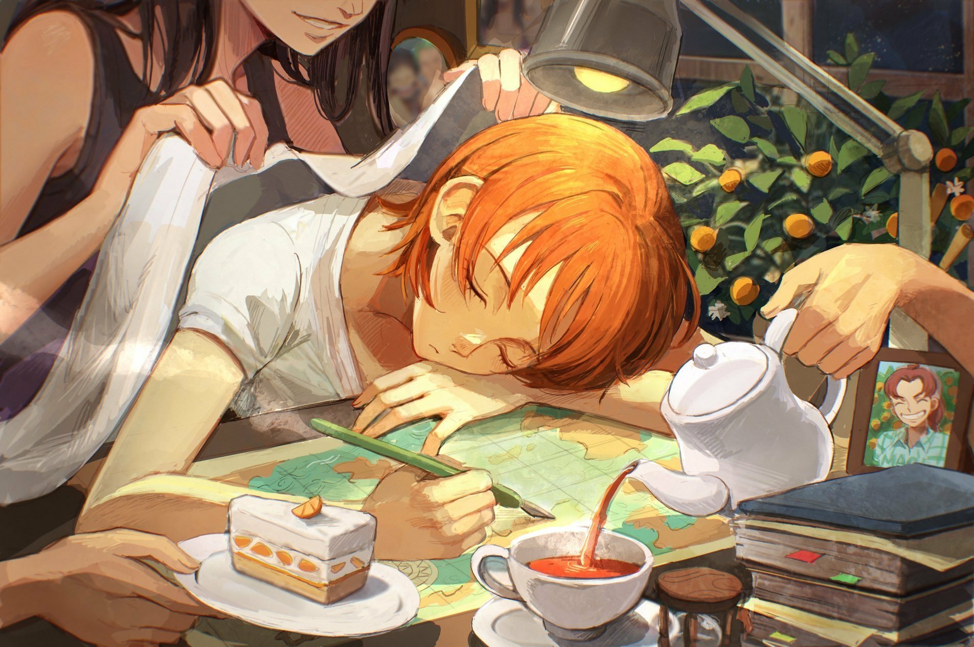 Download Nami (One Piece) Anime One Piece Art