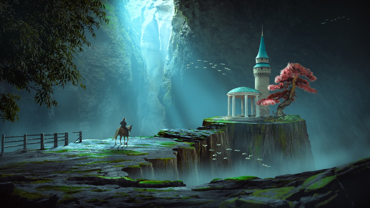 Fantasy land imaginary by Darshan Patel