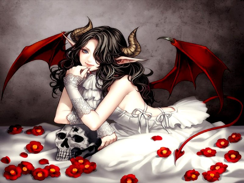 Elegance of the Demon: An Enchanting Anime Vision