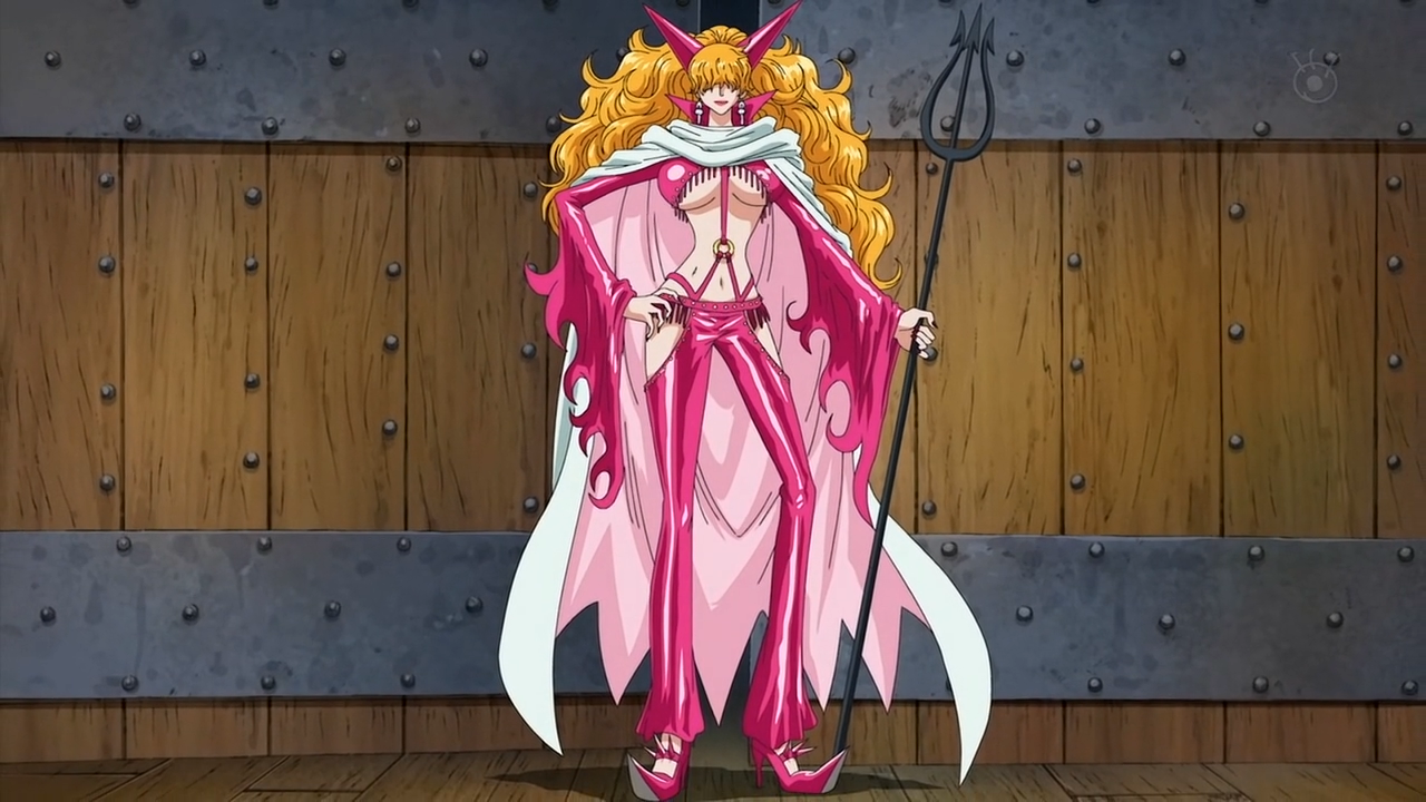 One Piece Anime Character: The Fiery Sea Queen