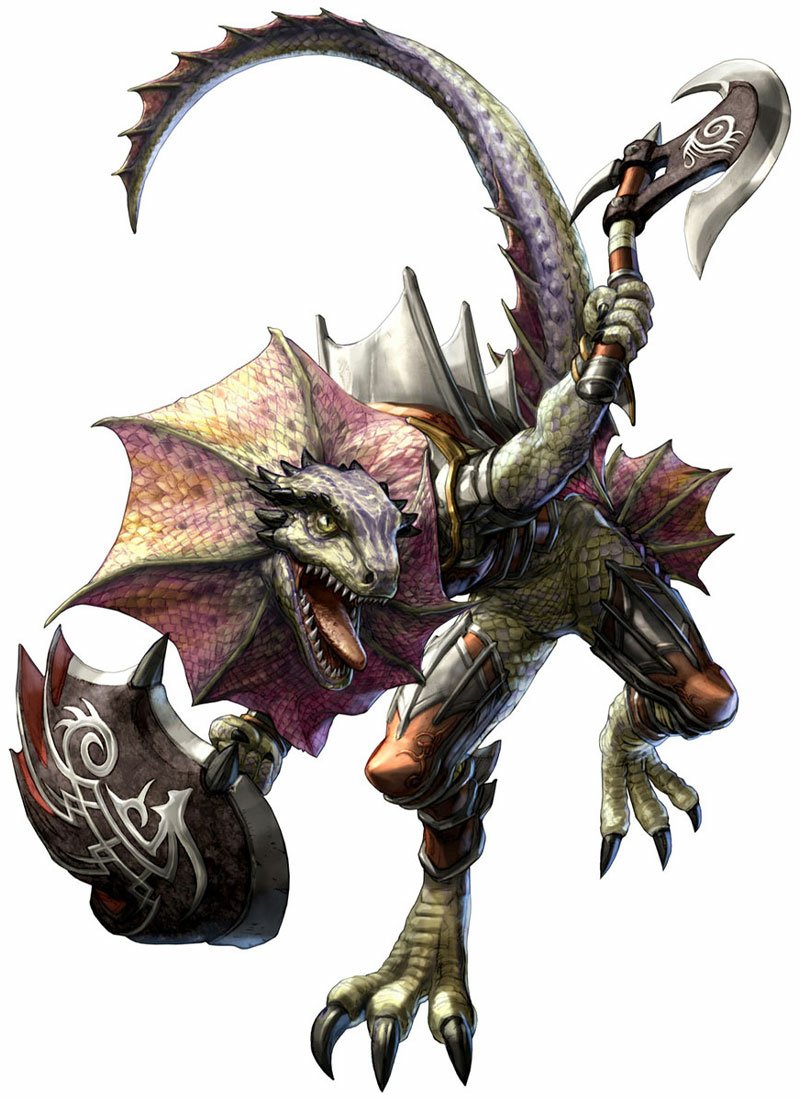 Lizardman ~ Soul Calibur 4 by Takuji Kawano