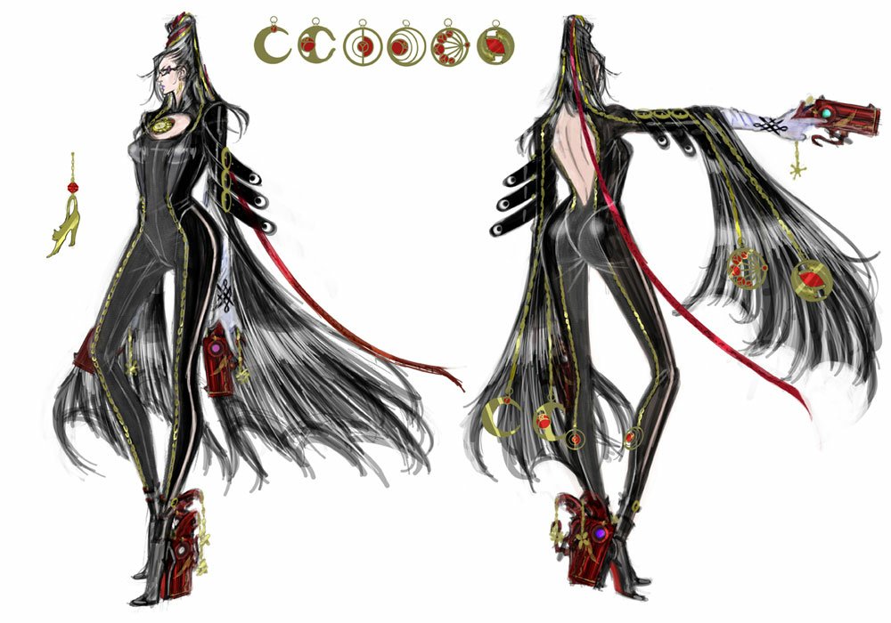 Download Video Game Bayonetta (Character) Art