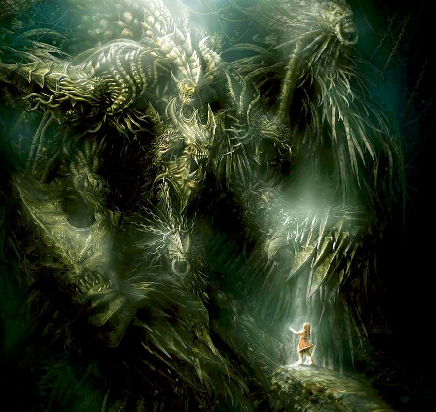 Dark Fantasy: Face of the Green Demon