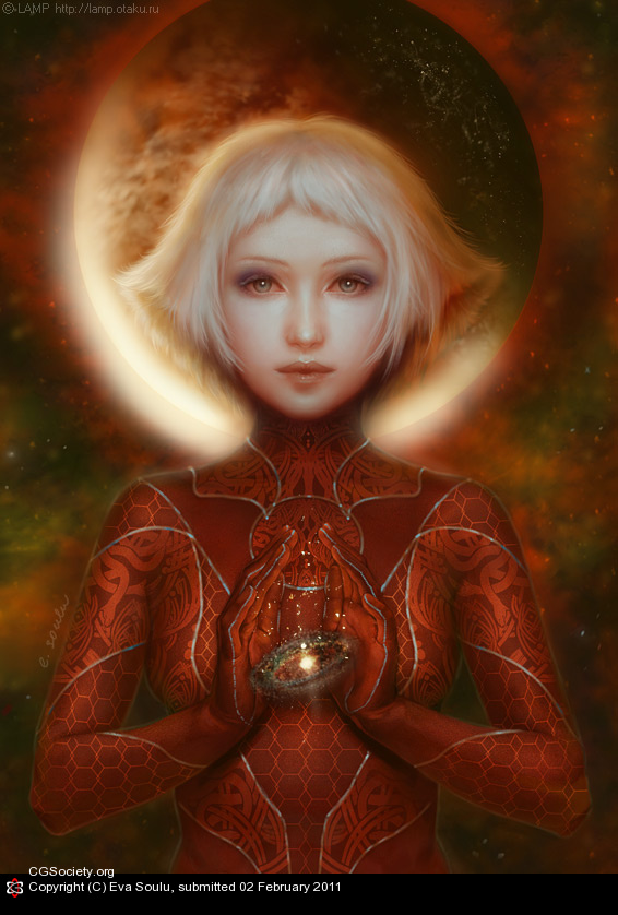 Ethereal Guardian of the Celestial Flame