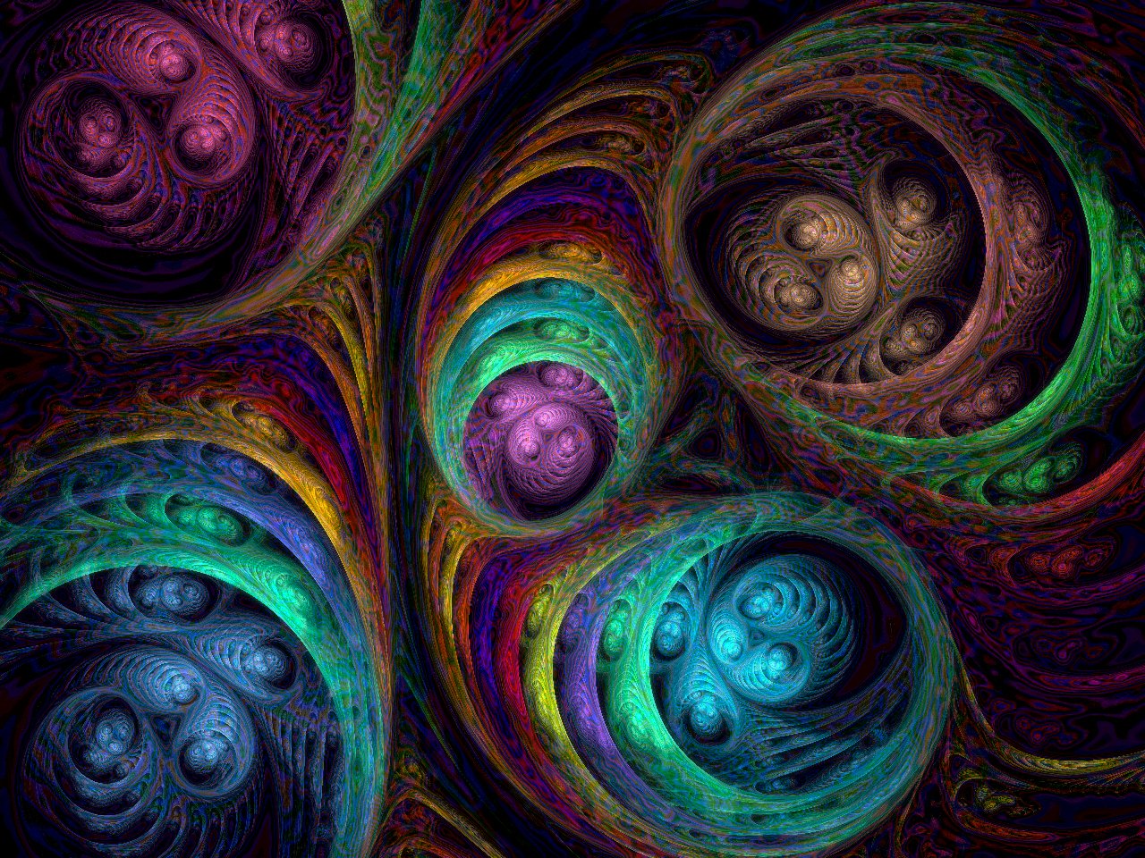 Alien Egg Chamber by Peggi Wolfe