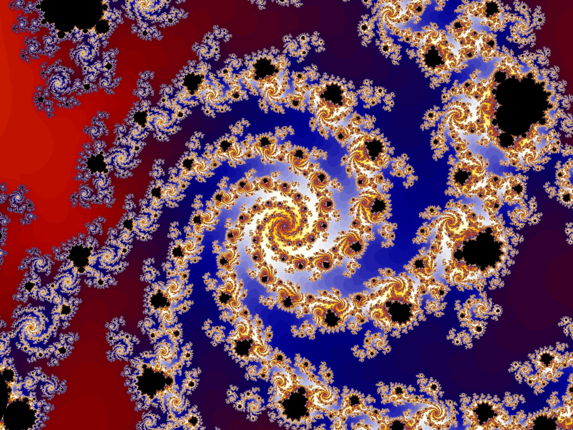 Simple Fractal Spiral Art - ID: 23955