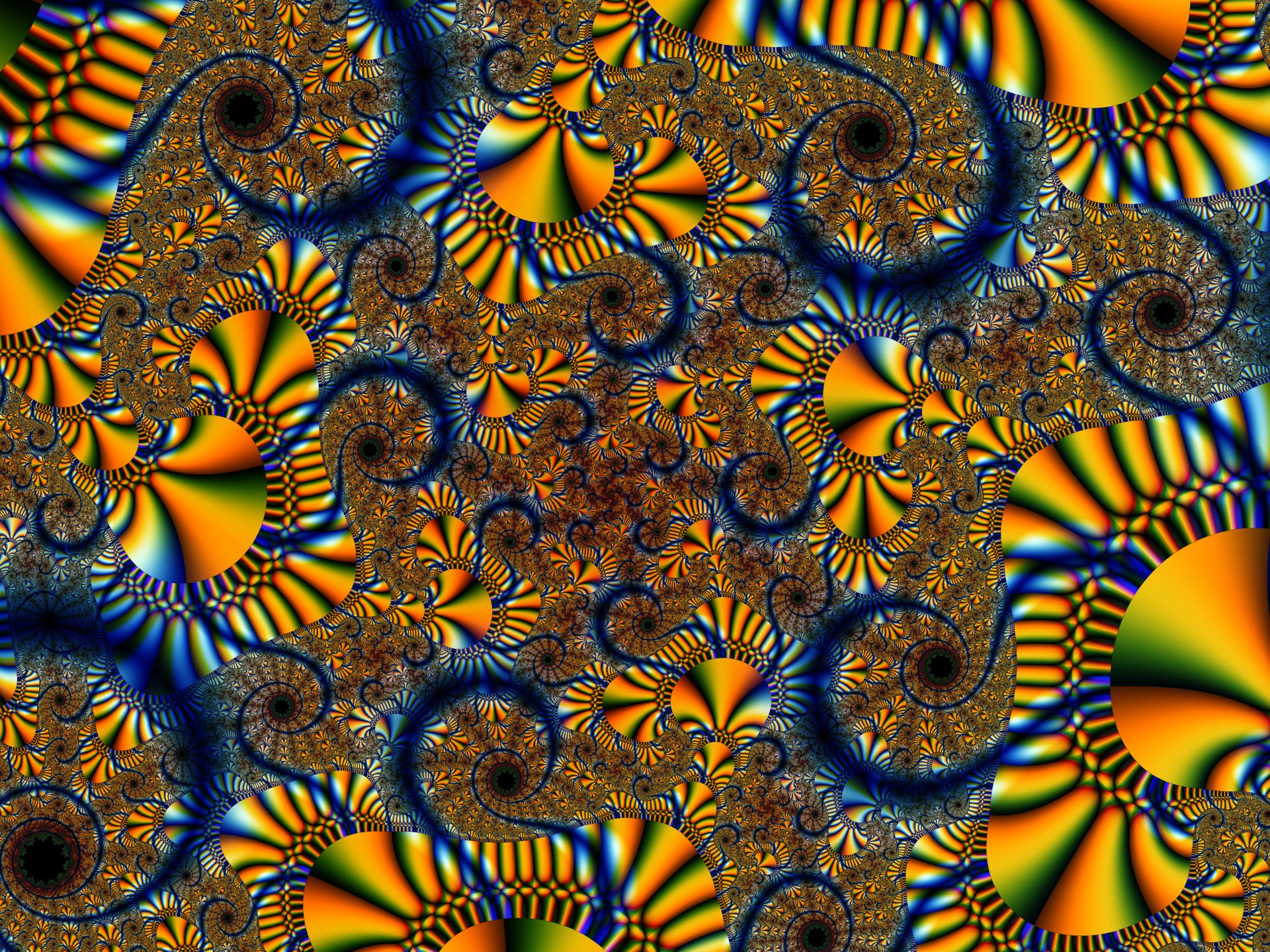 Vibrant Fractal Harmony