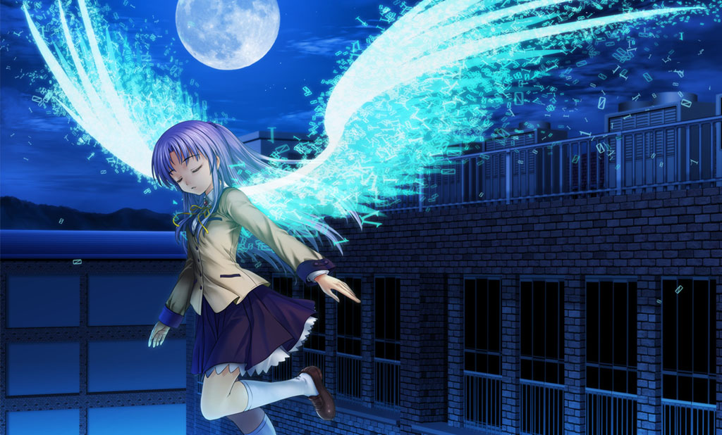 Angel Beats! Nightfall Wings: A Captivating Anime Moment