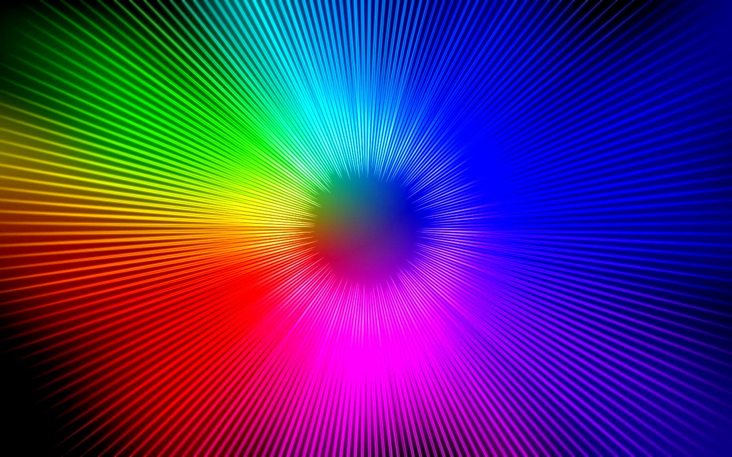 Radiant Spectrum: A Digital Artistic Burst