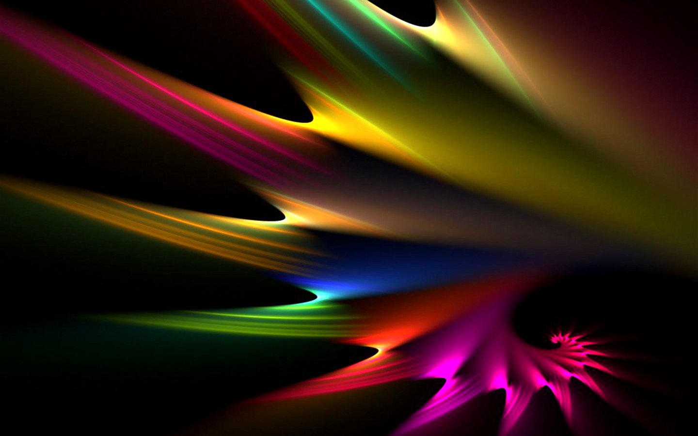 Vibrant Whirls: A Journey Through Digital Art