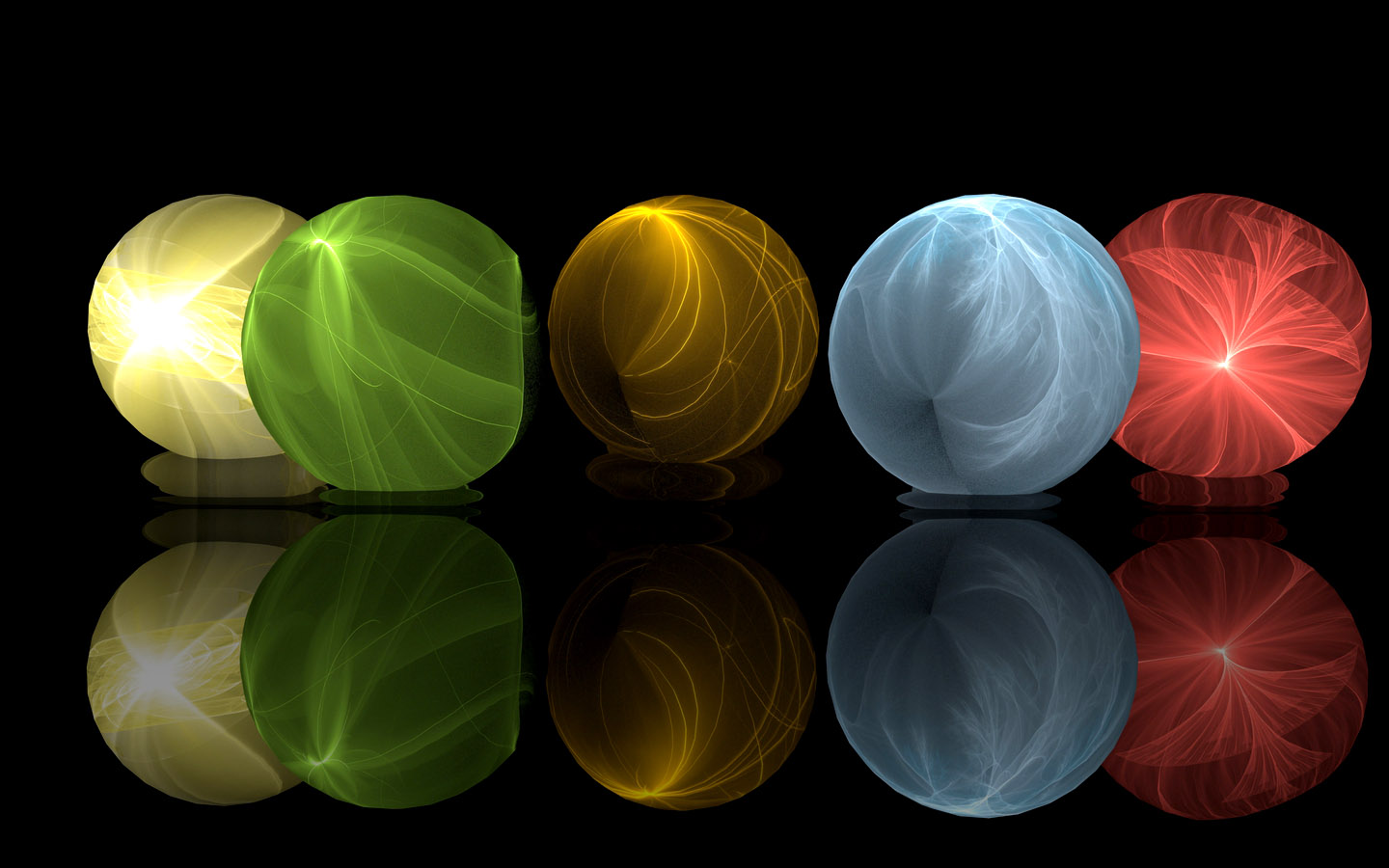 Radiant Spheres: An Artistic Exploration in Digital Art