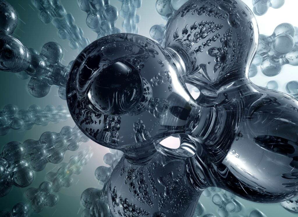 Fluid Forms: A Stunning CGI Exploration in 3D Digital Art