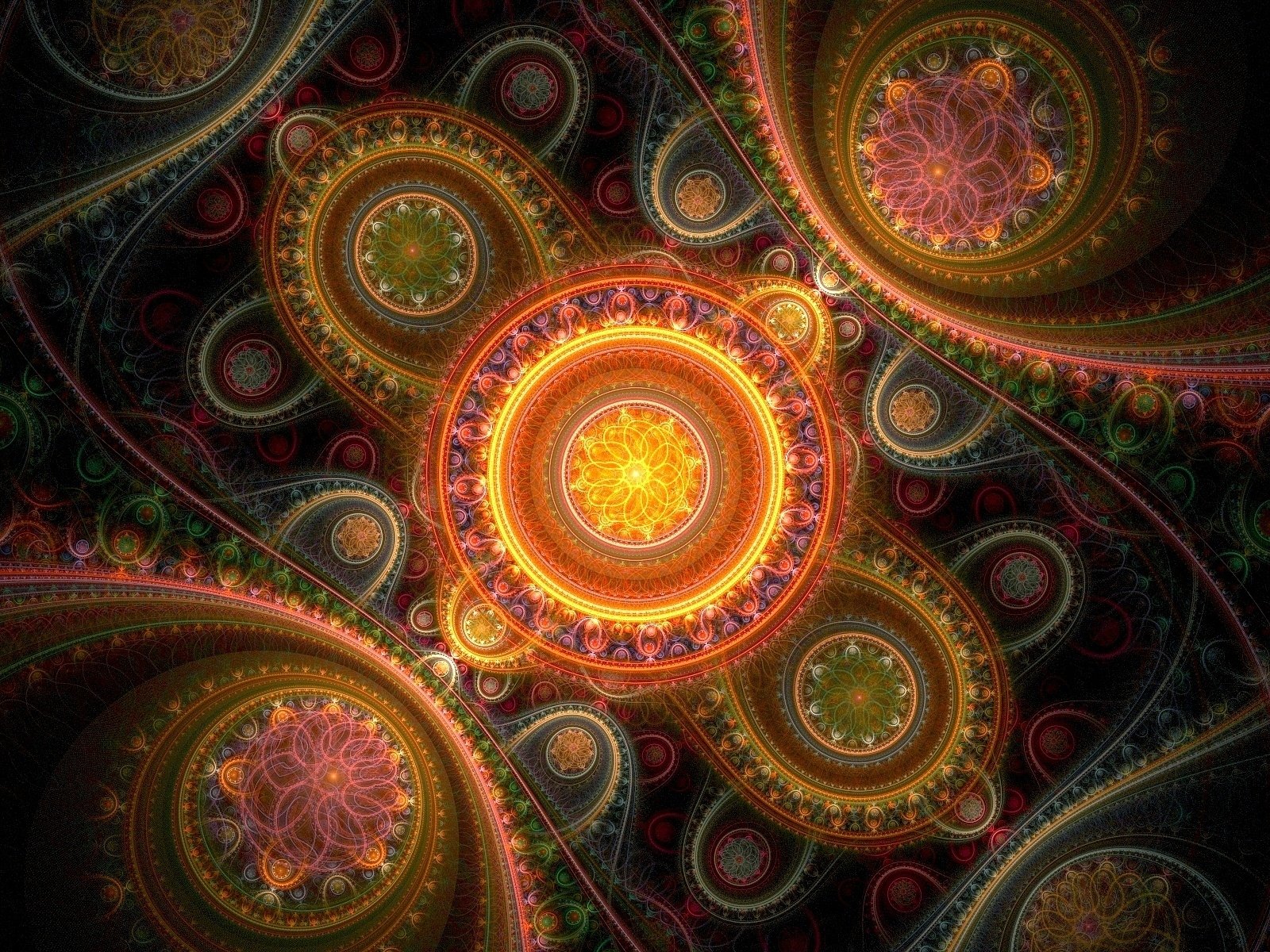 Radiant Fractals: A Journey Through Digital Art