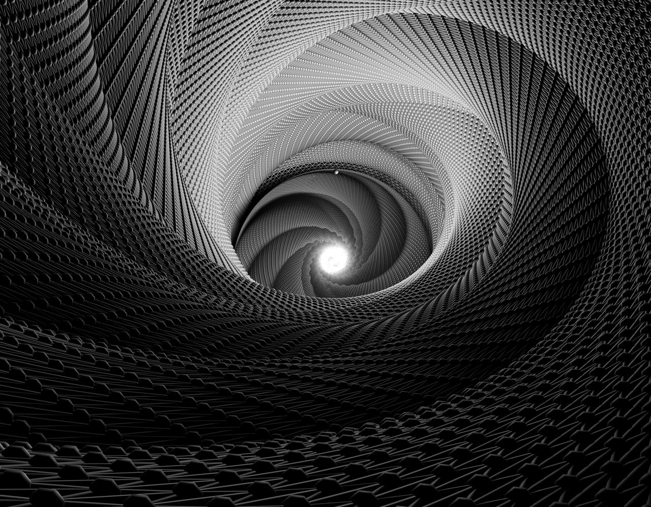 Digital Art: Swirling Infinity