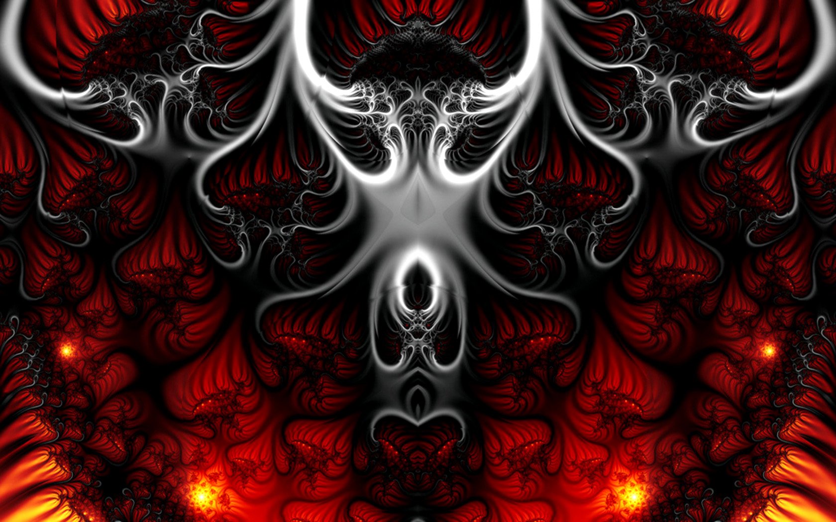 Hell in Chrome and Red Art - ID: 25373