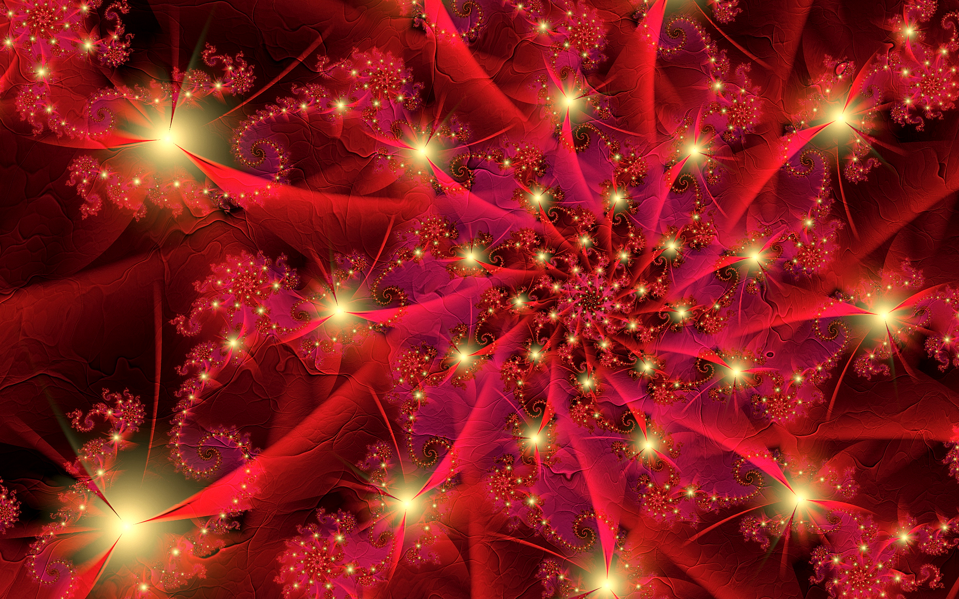 Radiant Fractal Symphony: A Digital Art Journey