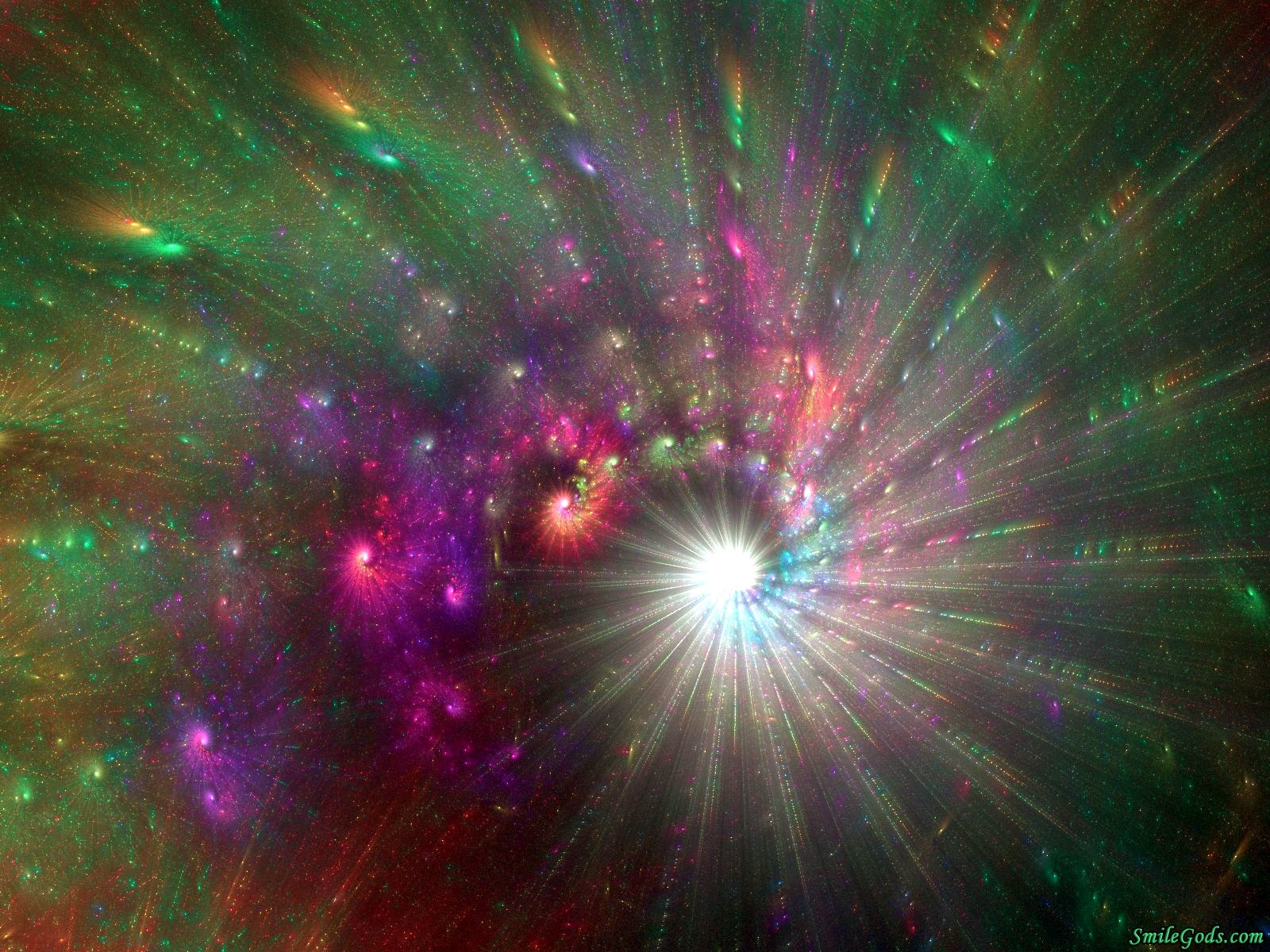 Cosmic Radiance: A Journey Through Digital Art