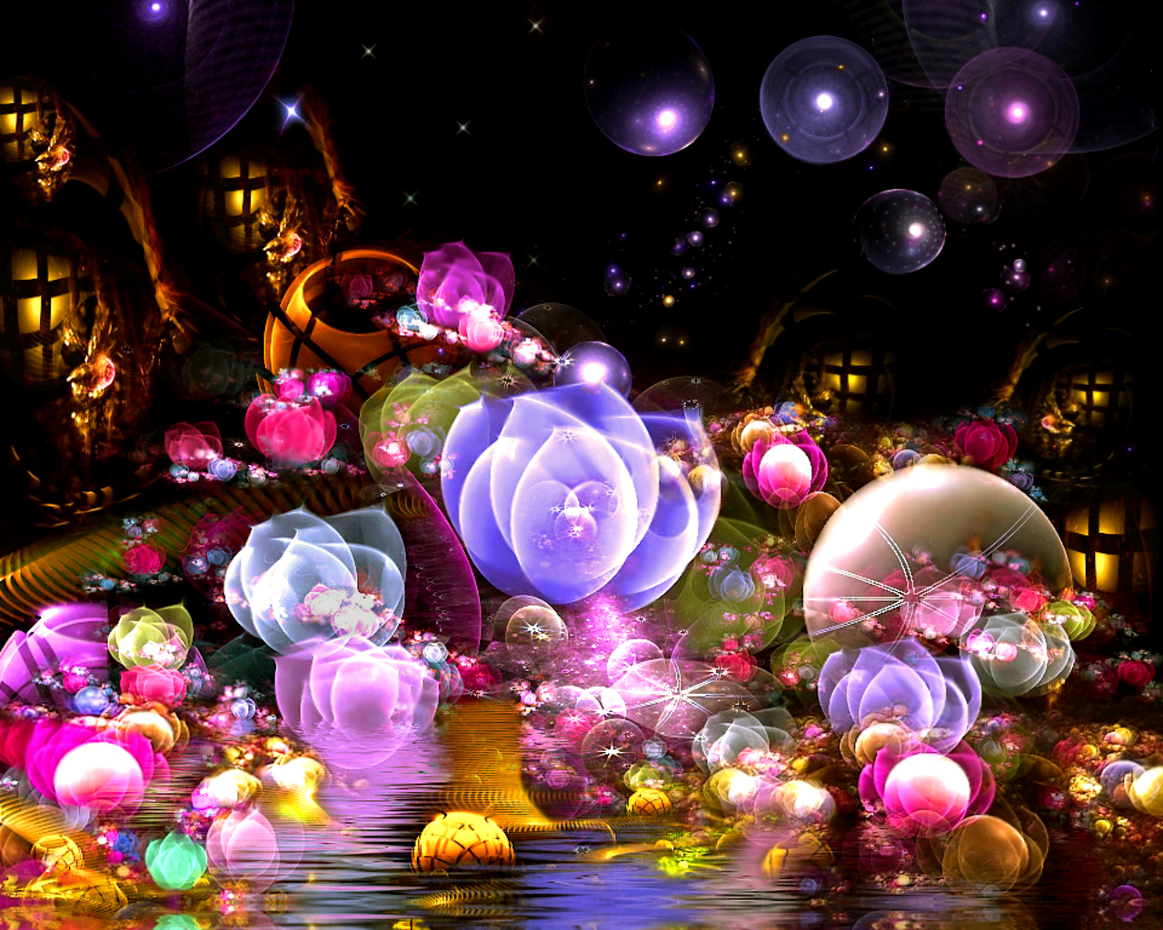 Magical Reflections: A Journey Through Digital Art