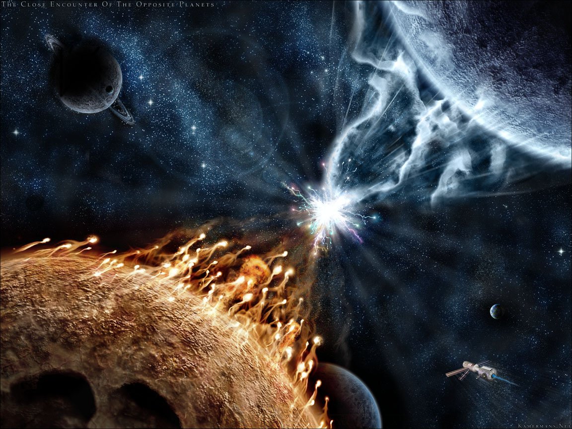 Close Encounter Of The Planets by Kamermans