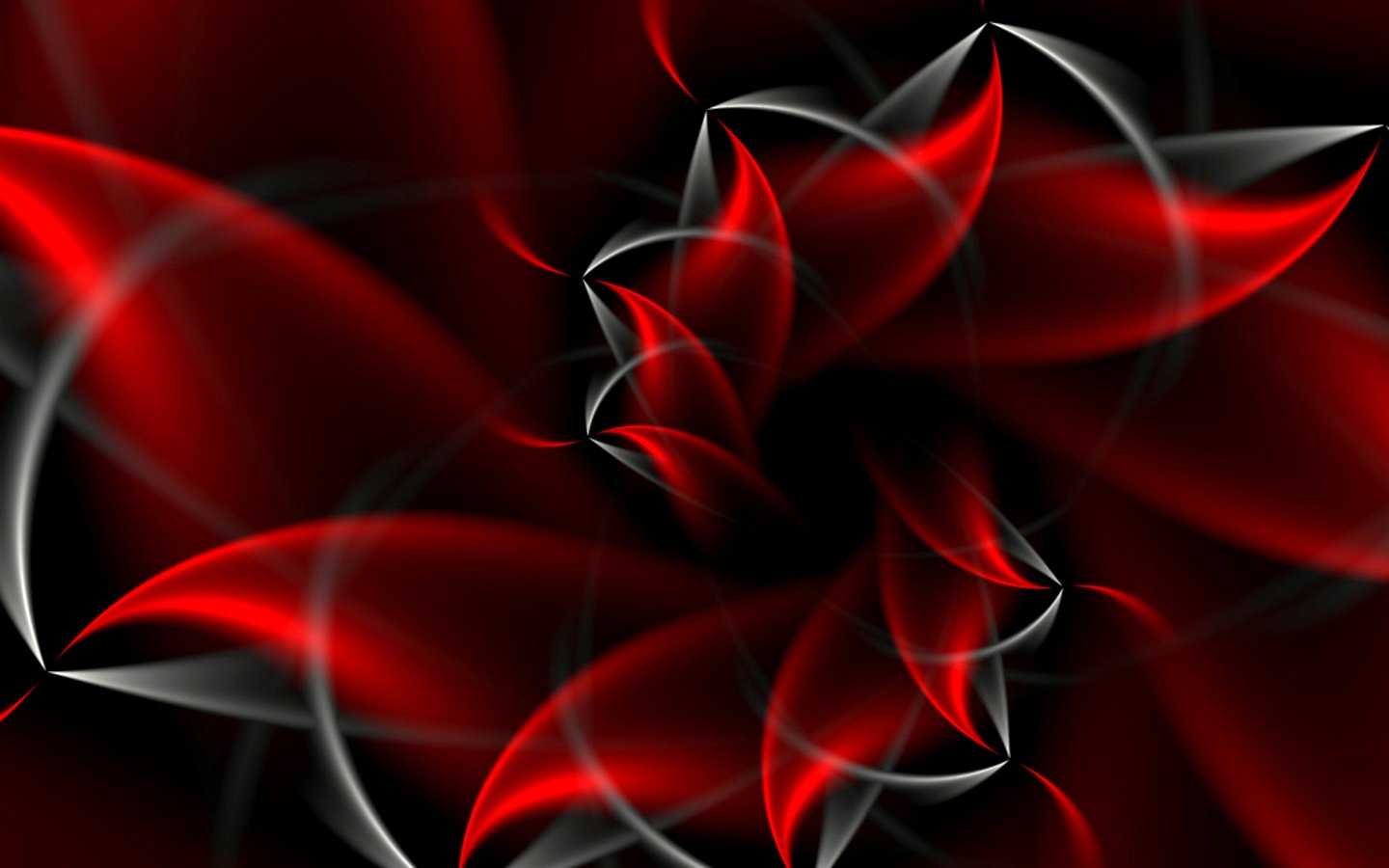 Crimson Whirl: A Digital Art Journey
