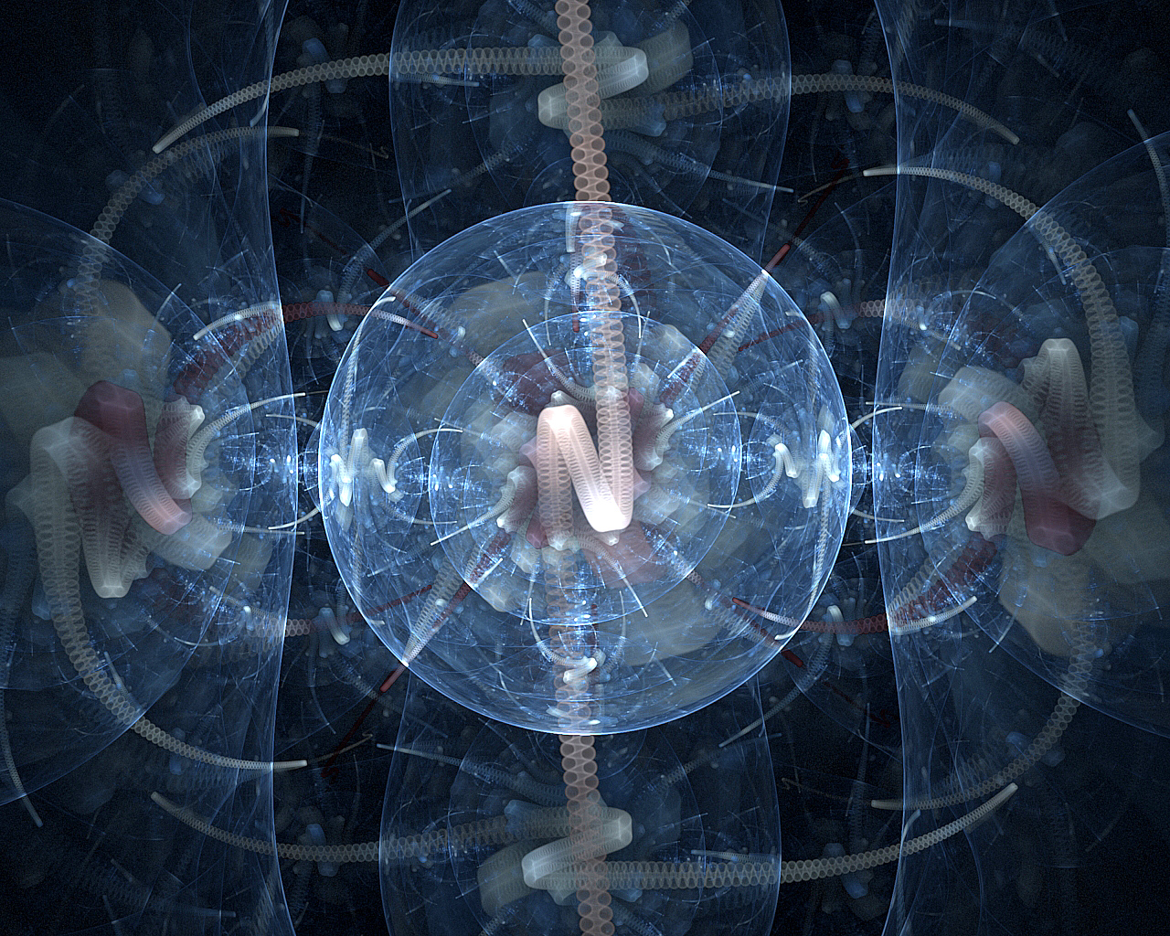 Fractal Fusion: An Abstract Exploration