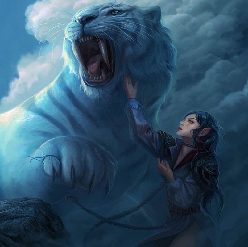 Fantasy Beast: Embrace of the Ice Tiger