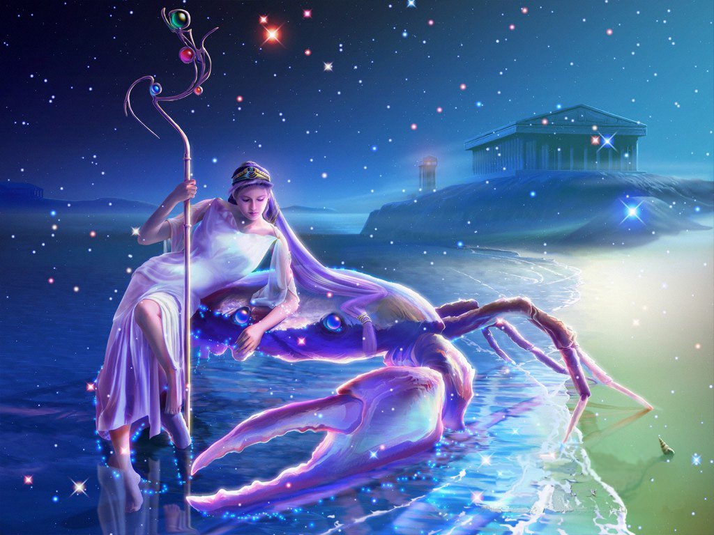 Artistic Zodiac Dreams: The Celestial Cancer
