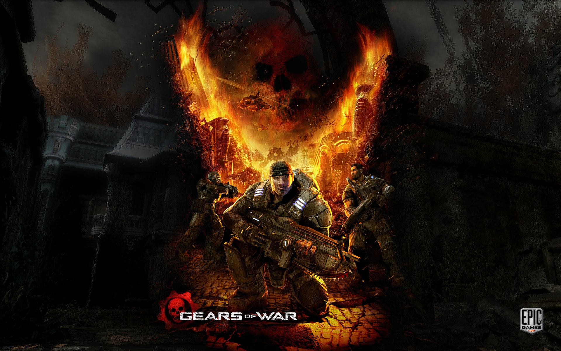 Download Video Game Gears Of War Art