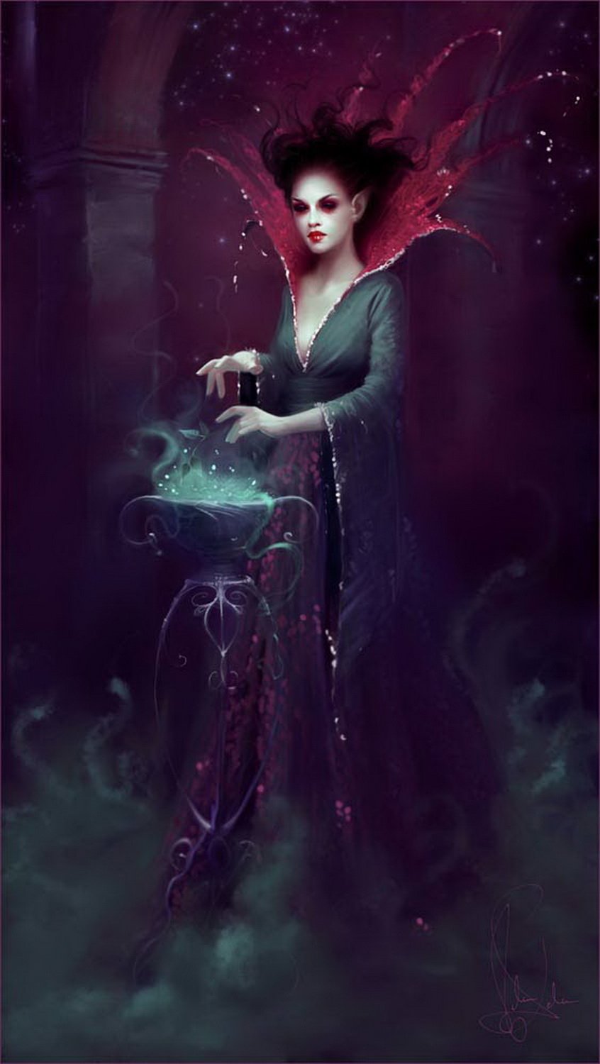 Enigmatic Witch of the Dark Realm