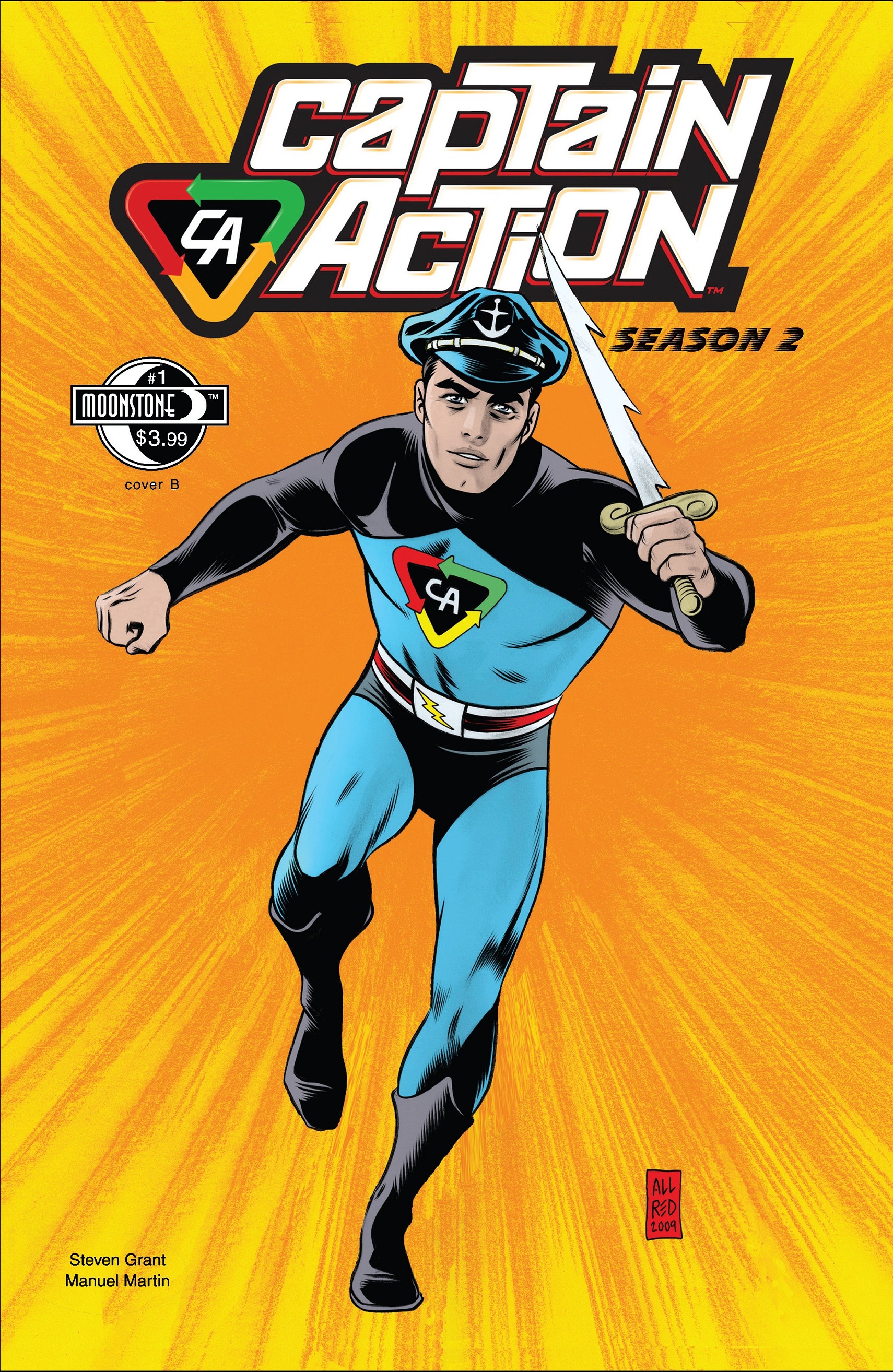 Captain Action Art