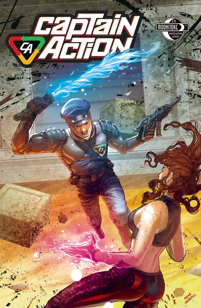 Download Comic Captain Action Art