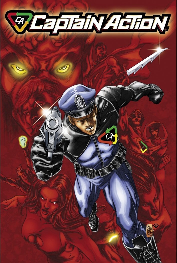 Download Comic Captain Action Art