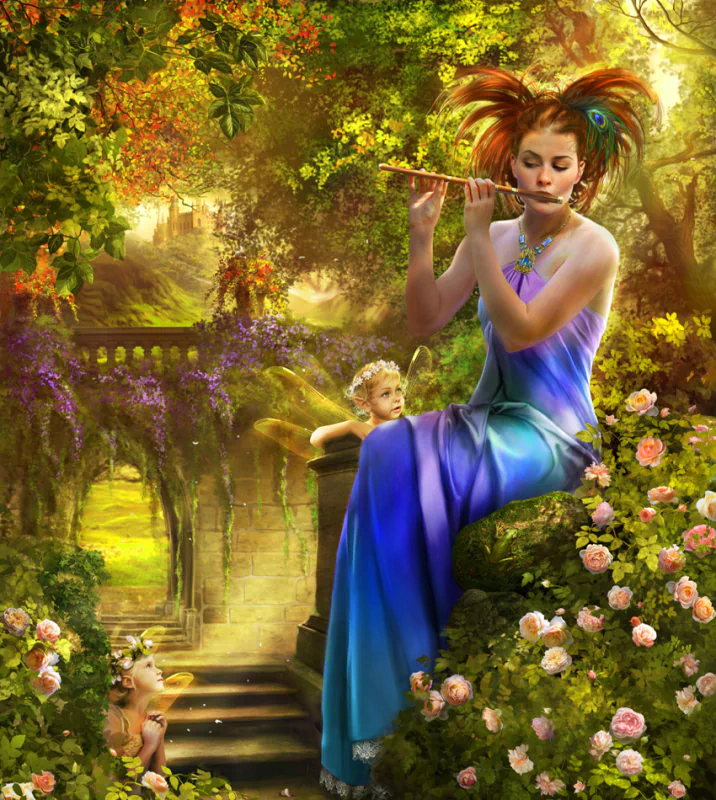 Enchanted Fae: The Red-Haired Mystic