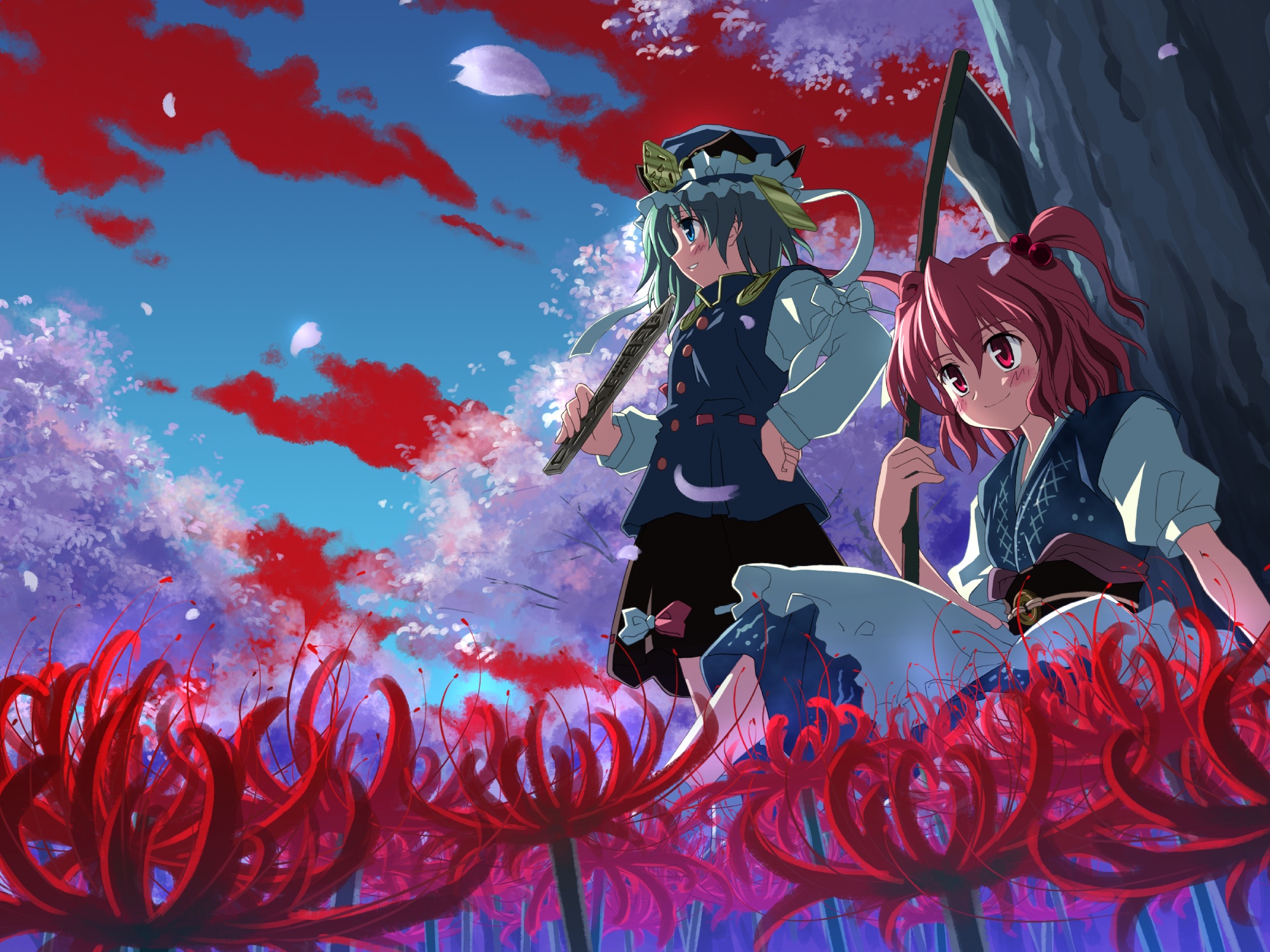 Download Komachi Onozuka Eiki Shiki Anime Touhou Art