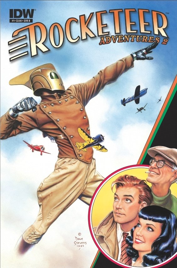 Download Comic Rocketeer Art