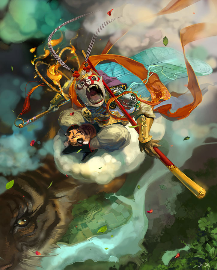 SUN WU KONG by Jen Zee