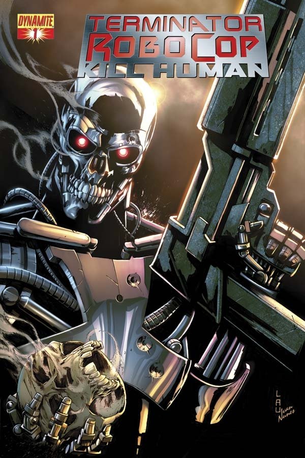 Download Comic Terminator Robocop Art
