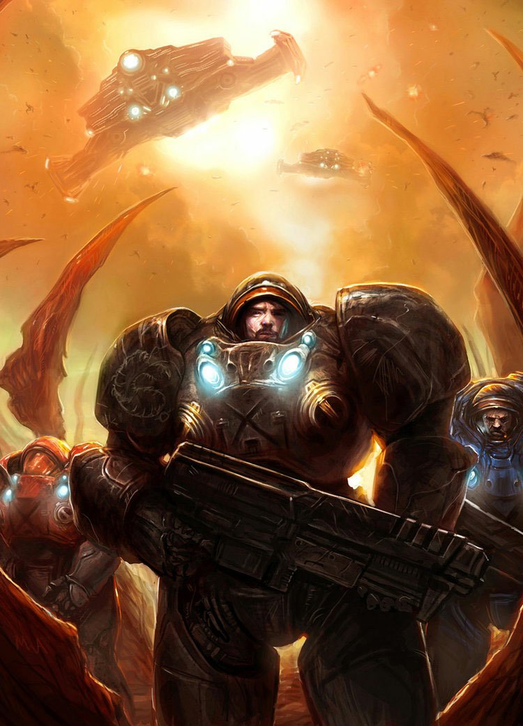 Download Video Game Starcraft Art