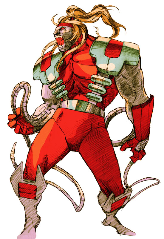 Omega Red ~ Marvel Vs Capcom 2 Art - ID: 34789 - Art Abyss