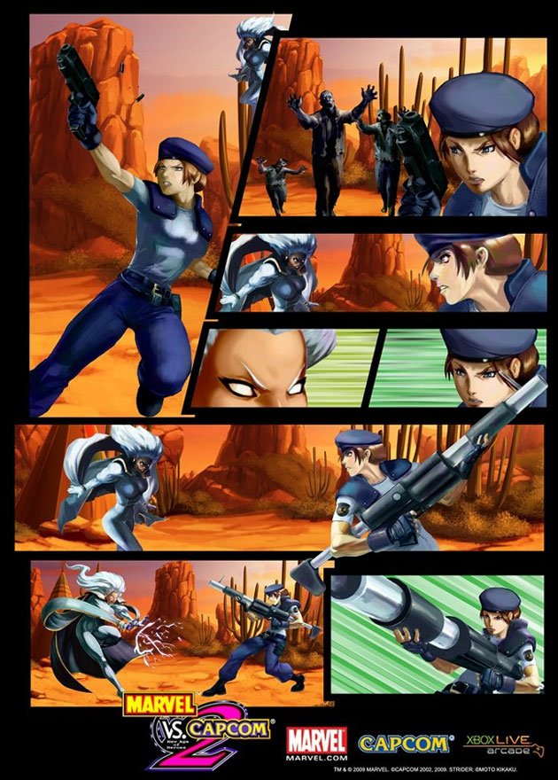 Download Video Game Marvel Vs. Capcom Art