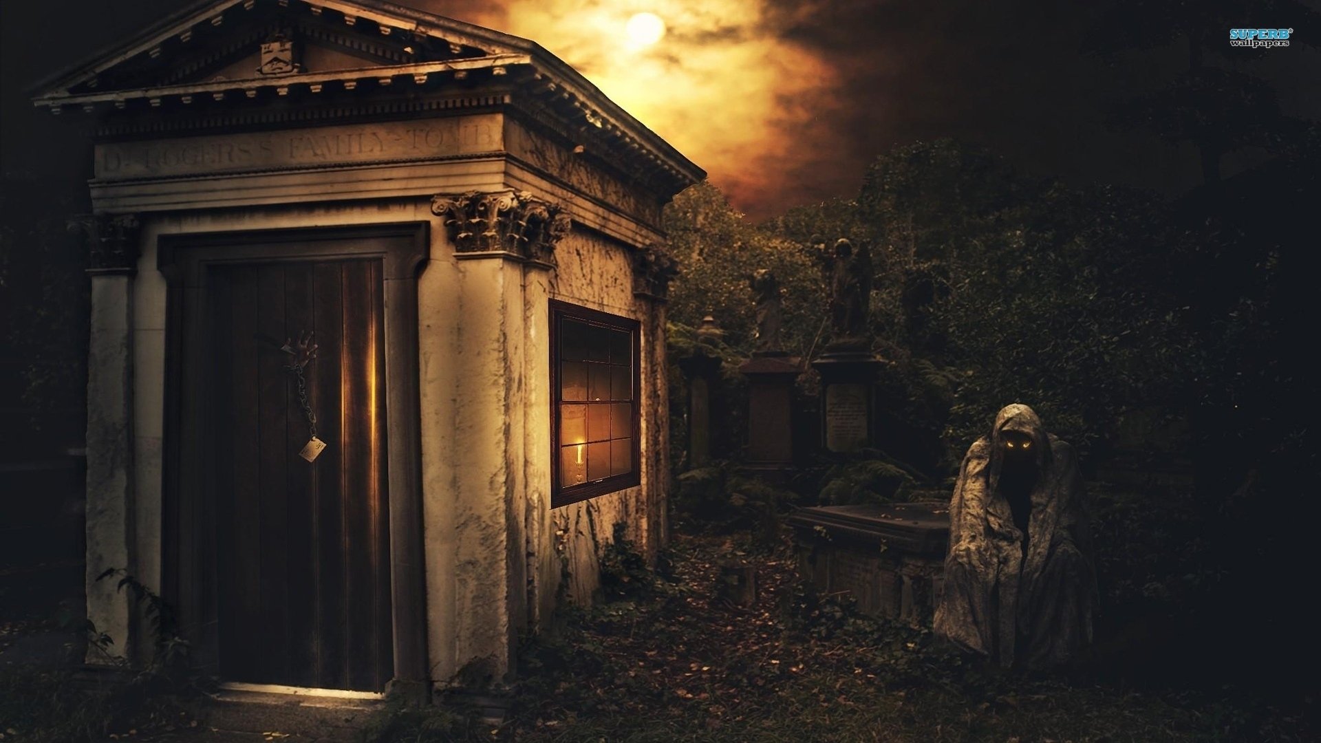 Download Dark Cemetery Art