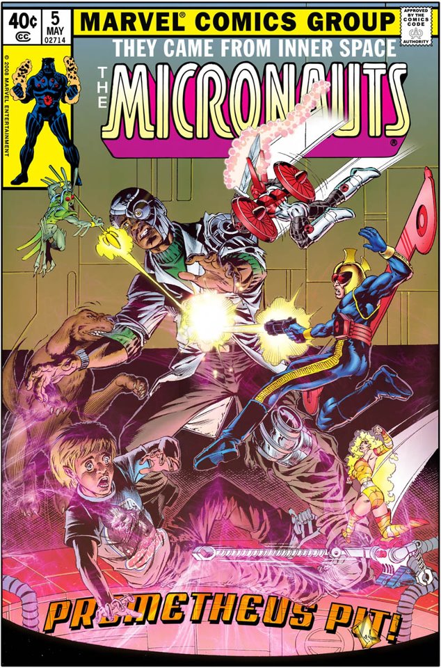 Micronauts Art
