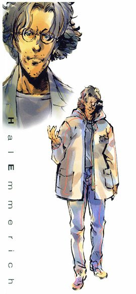 Hal Emmerich ~ Metal Gear Solid by Yoji Shinkawa