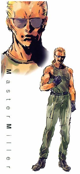 Master Miller ~ Metal Gear Solid by Yoji Shinkawa
