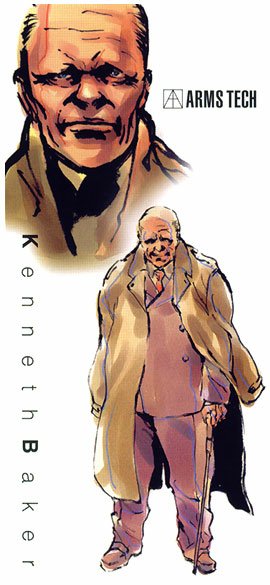 Kenneth Baker ~ Metal Gear Solid Art - ID: 36712