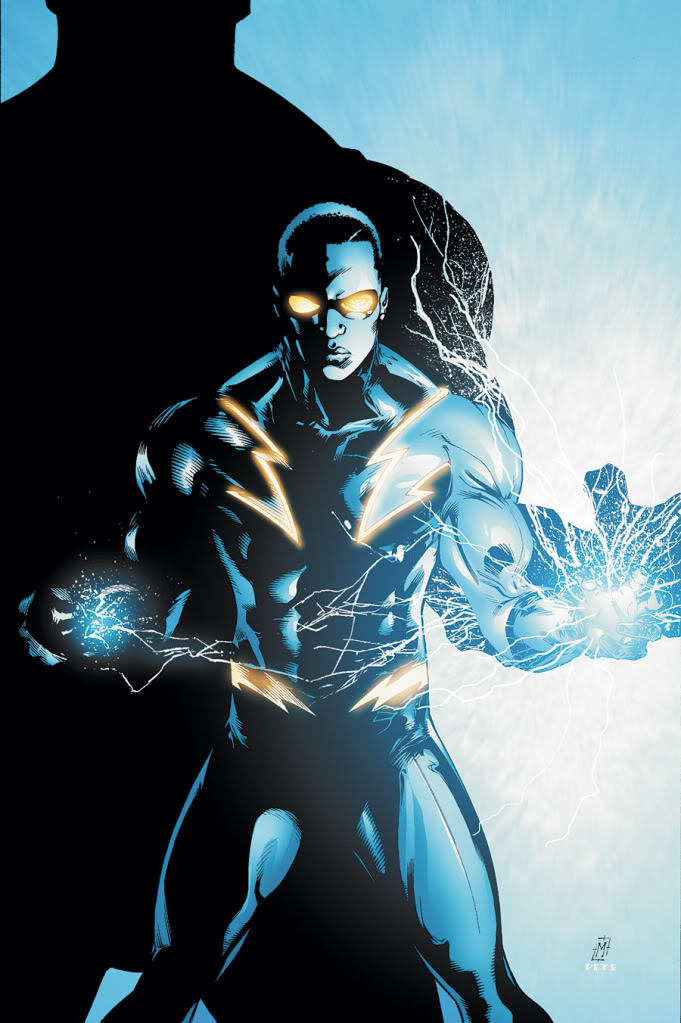 Black Lightning Art