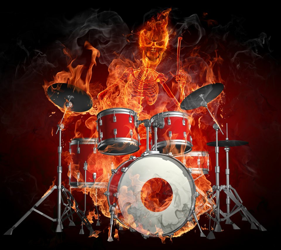 Download Music Drum Set Art