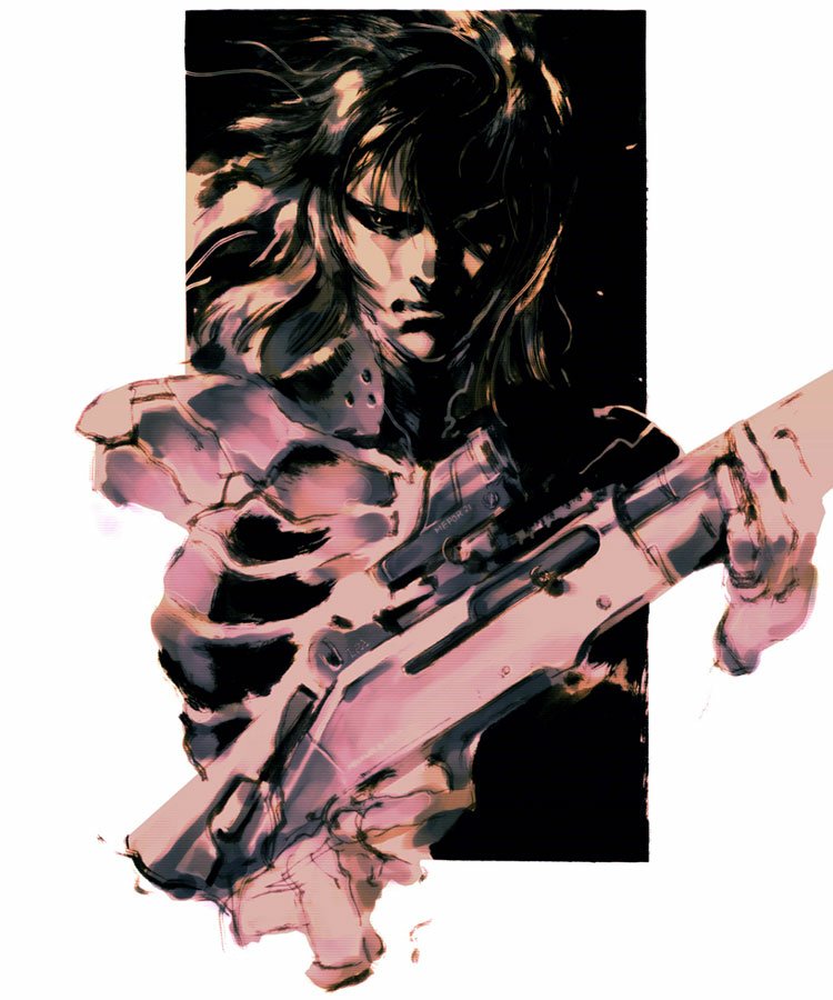 Raiden 4 ~ Metal Gear Solid 2 by Yoji Shinkawa