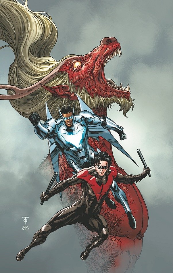 Download Comic Batwing Art