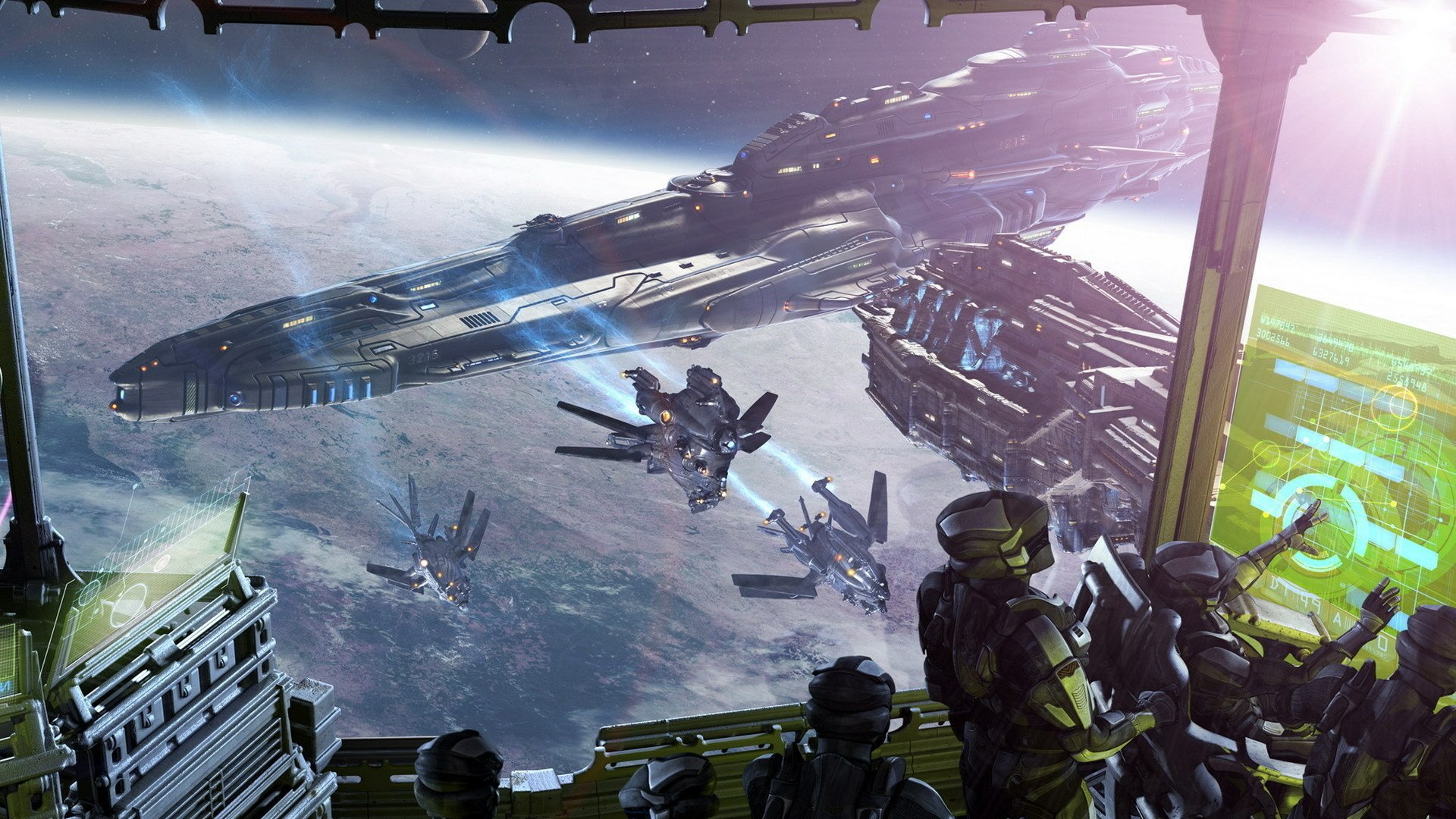 Galactic Armada: Sci-Fi Spaceship Command